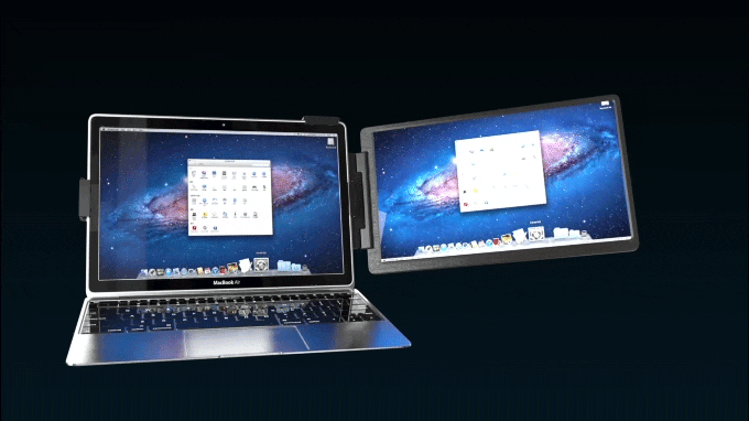 超軽量＆横置き・縦置き両対応！ケーブル1本で簡単に接続【CrowView】 - CAMPFIRE (キャンプファイヤー)