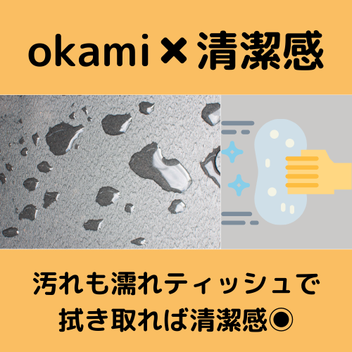 okami×清潔感って？？ - CAMPFIRE (キャンプファイヤー)