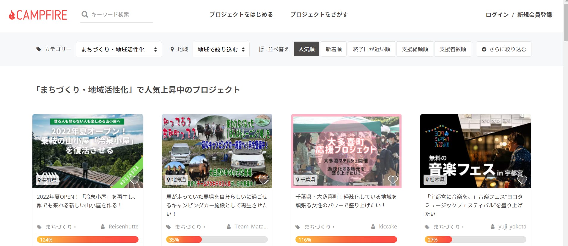 ヨコタフェス初のクラファンスタート！ - CAMPFIRE (キャンプファイヤー)