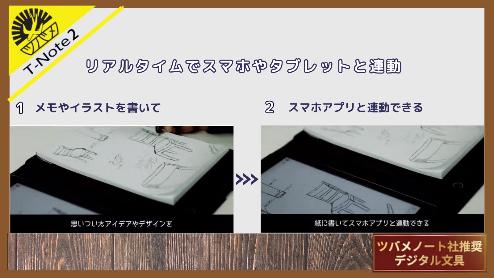 ツバメノート社推奨文具】『T-Note2』特長③のご紹介 - CAMPFIRE (キャンプファイヤー)