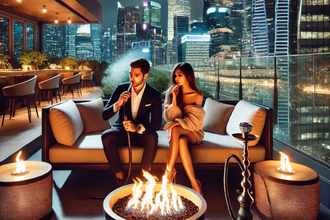 CBDシーシャで癒される、ヴィーガンカフェ展開の新しいノンニコチンシーシャバー - CAMPFIRE (キャンプファイヤー)