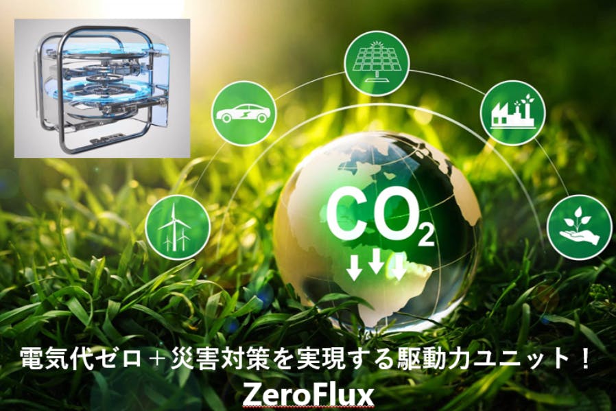 風も水も太陽光も不要。磁気とモーターで発電する駆動力【ZeroFlux】 - CAMPFIRE (キャンプファイヤー)