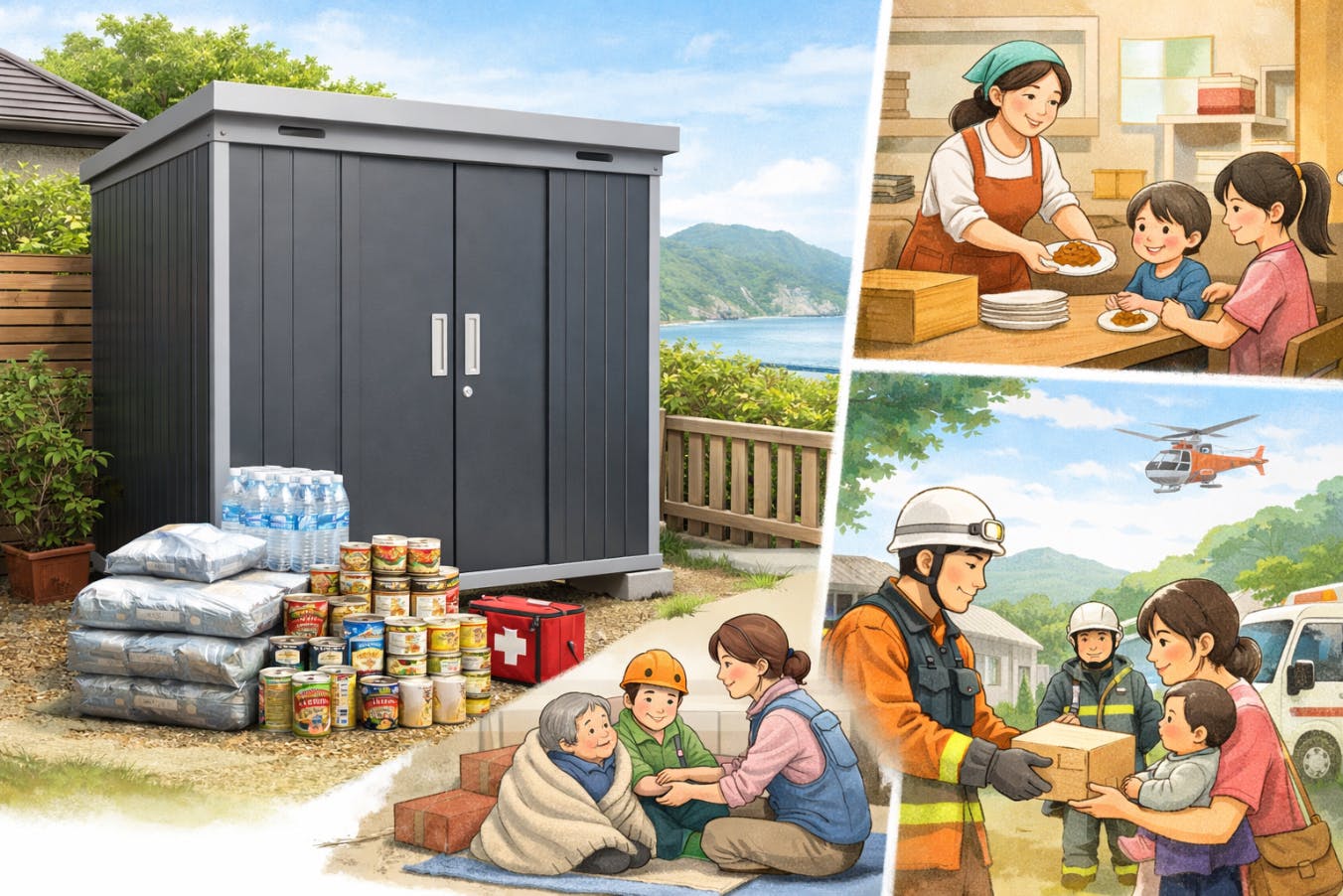 循環防災 まもり庫｜捨てない備蓄で、富津の命を守る防災拠点をつくりたい - CAMPFIRE (キャンプファイヤー)