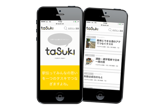 【1名様限定/1000万円】ウェブサービスtasuki（タスキ）の運営資金を募集 - CAMPFIRE (キャンプファイヤー)
